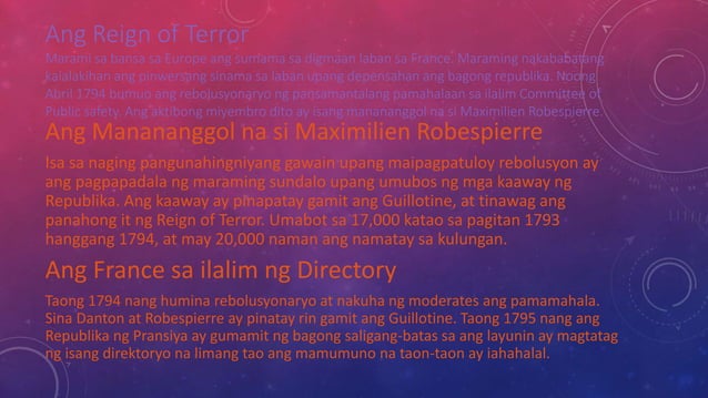 Rebolusyong Pranses | PPTX