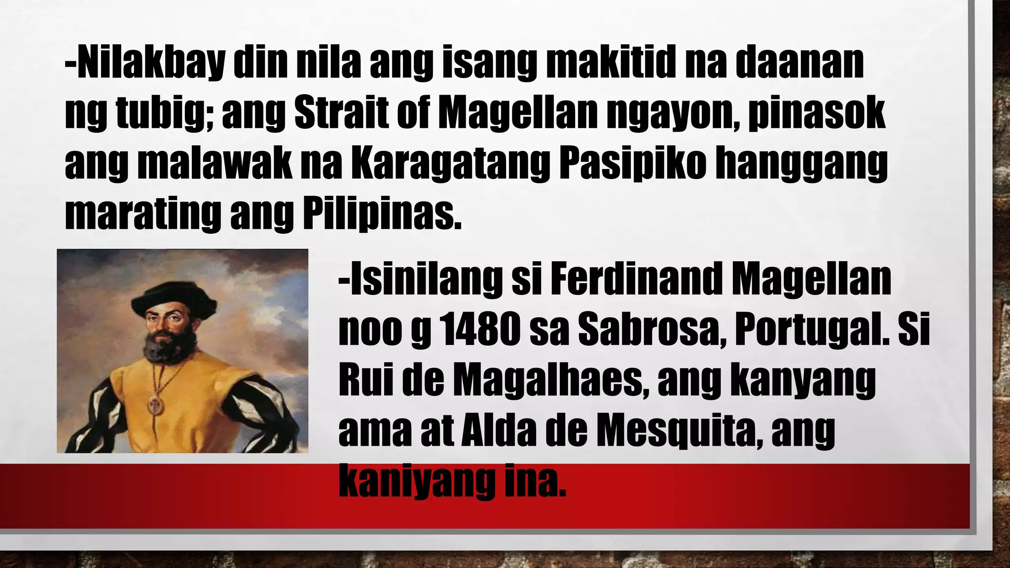 Paglalakbay ni Magellan | PPTX