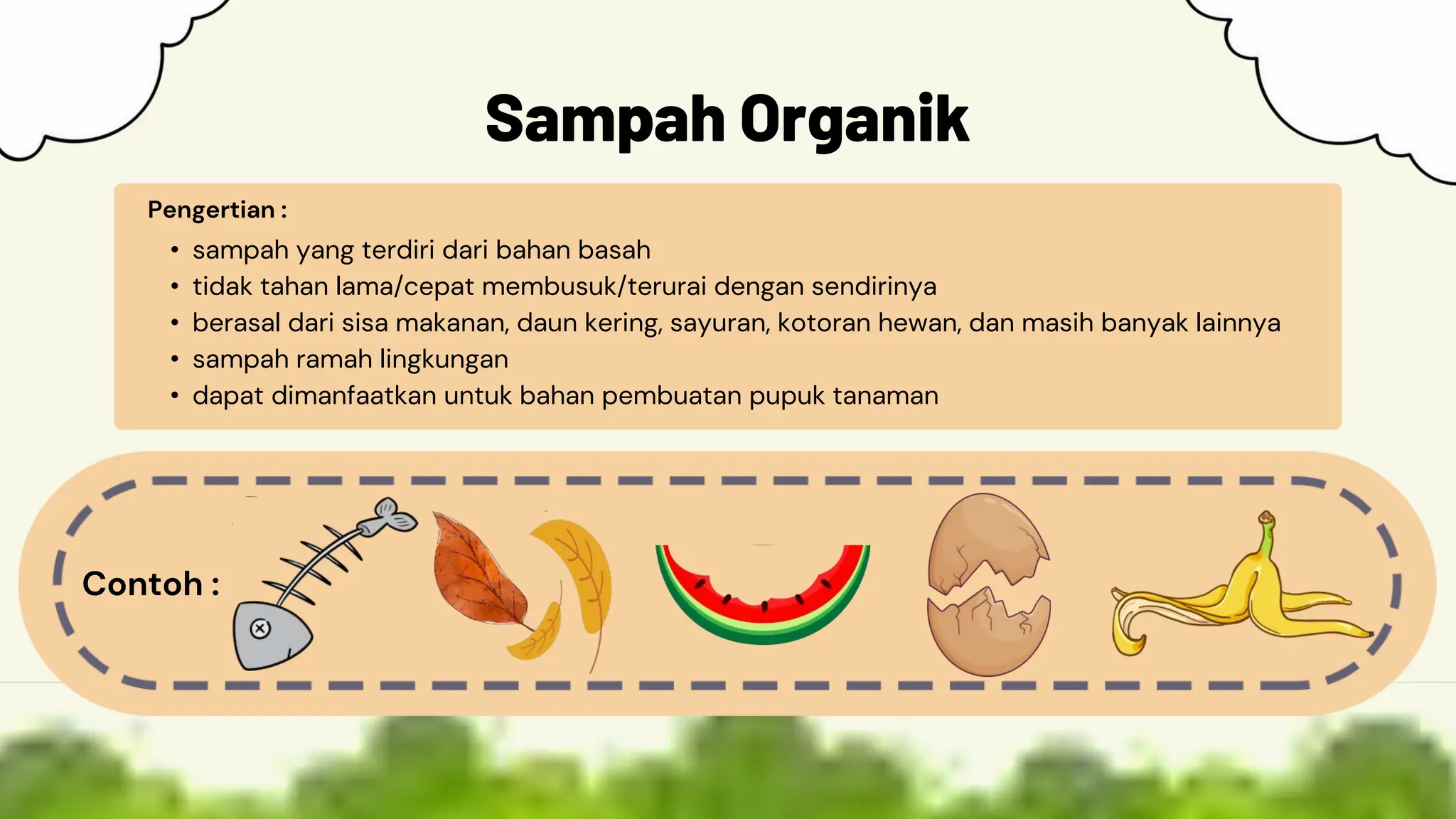 PENGERTIAN DAN JENIS-JENIS SAMPAH YANG ADA DISEKITAR | PPTX