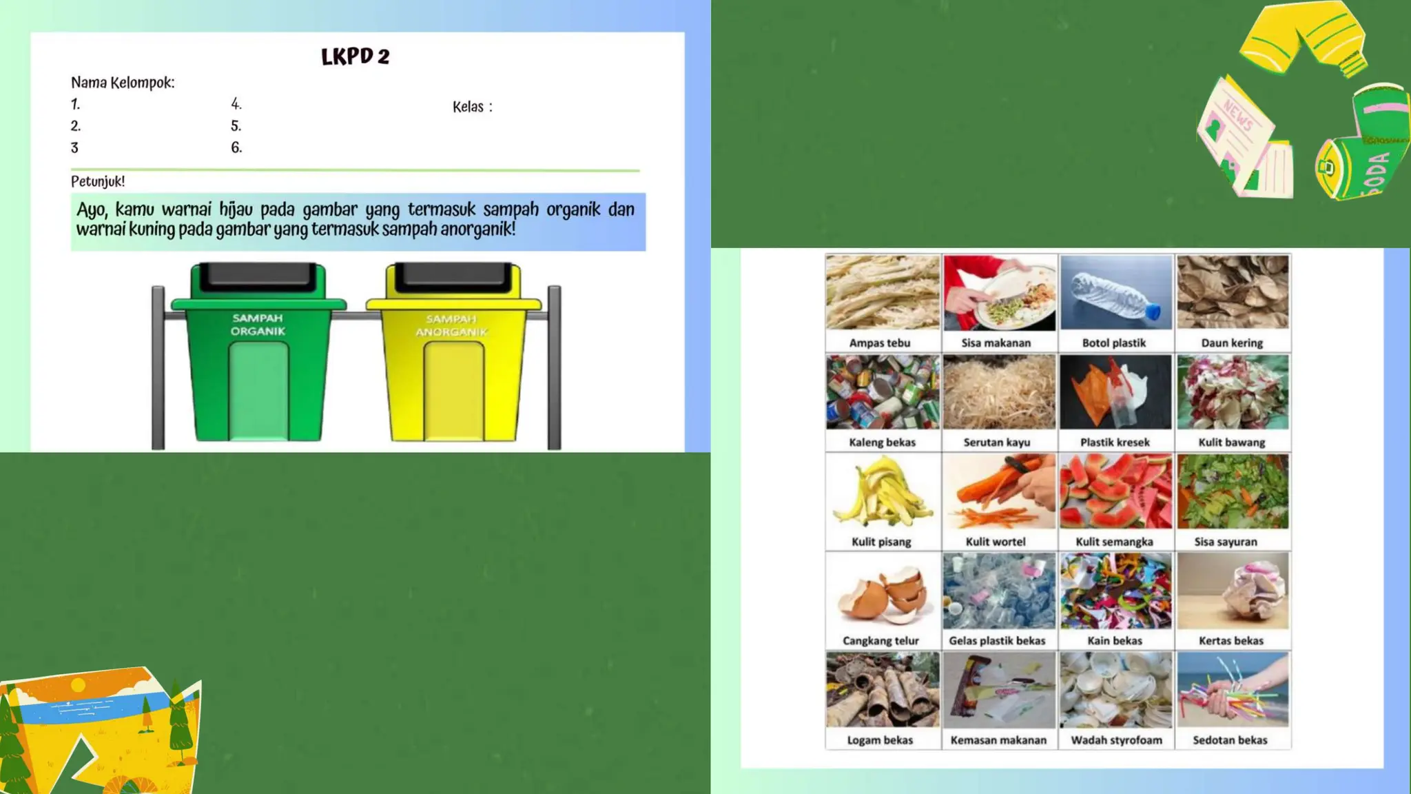 PENGERTIAN DAN JENIS-JENIS SAMPAH YANG ADA DISEKITAR | PPTX