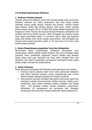 proses penyusunan perencanaan sistem pengelolaan persampahan | PDF