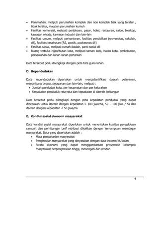 proses penyusunan perencanaan sistem pengelolaan persampahan | PDF