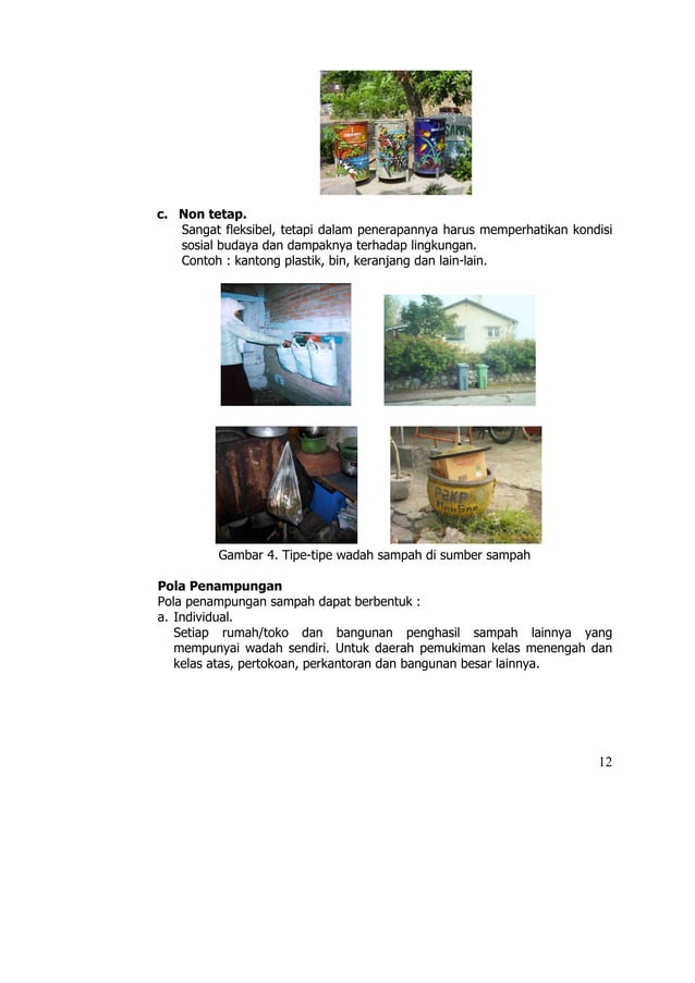 Penanganan sampah di sumber sampah | PDF