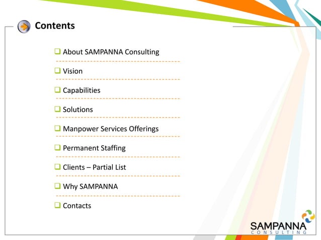 Sampanna Corporate & Manpower Services Overview | PPSX