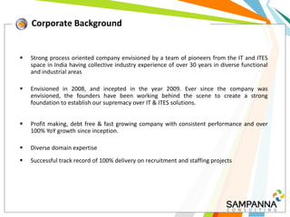 Sampanna Corporate & Manpower Services Overview | PPSX