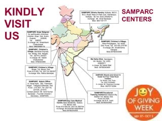 SAMPARC Joy Of Giving Week | PPT
