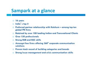 Sampark credentials | PPT