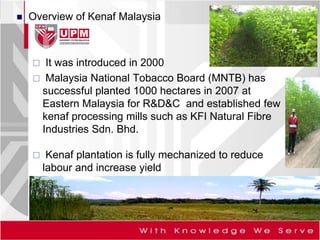 Kenaf Composite Manufacturing Process | PPT