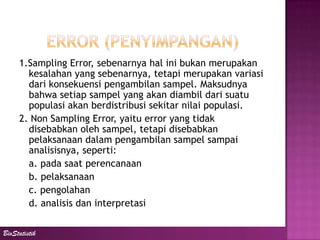 Sampel dan metode_sampling | PDF