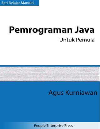 Java Pemula untuk Belajar Dasar Pemrograman | PDF
