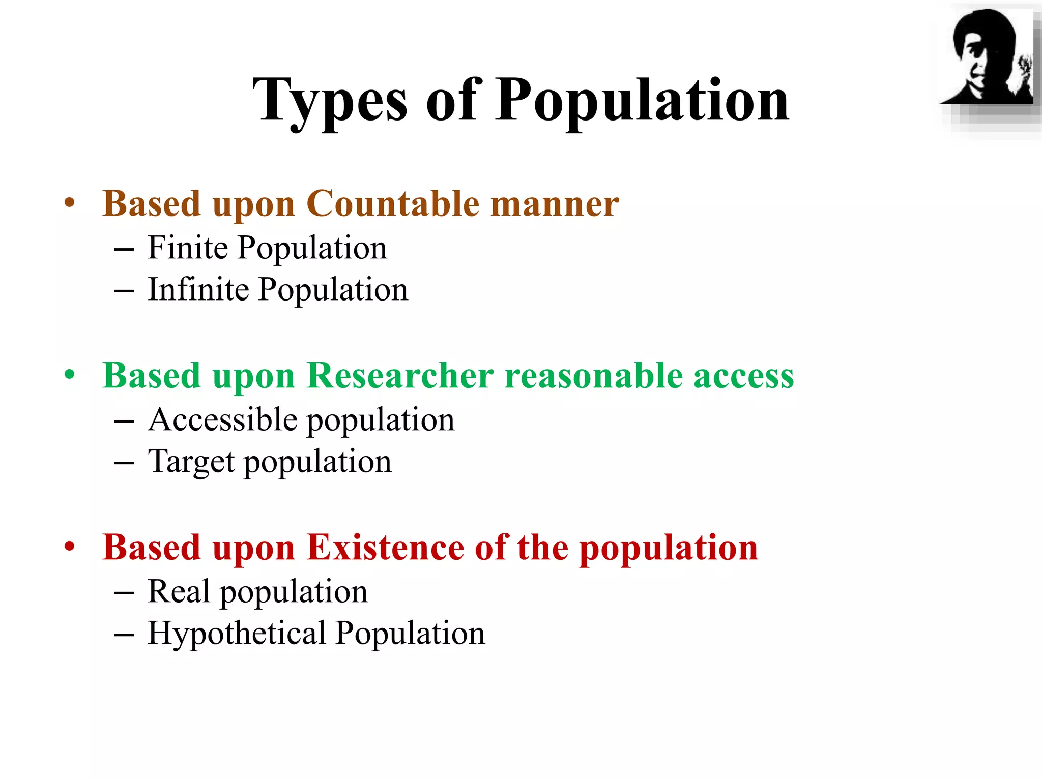 Concept of Sample & Universe | PPTX