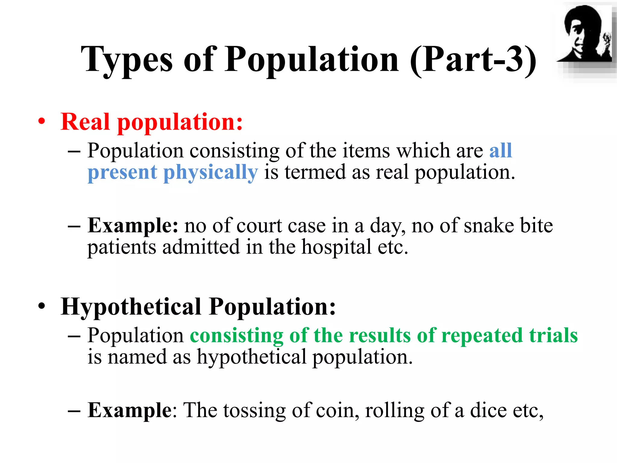 Concept of Sample & Universe | PPTX