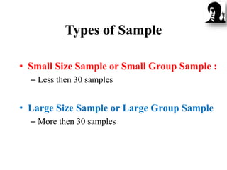Concept of Sample & Universe | PPTX