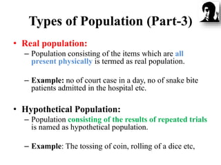 Concept of Sample & Universe | PPTX