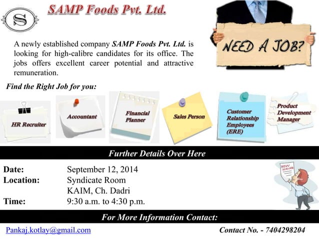 Samp foods pvt. ltd. | PPT