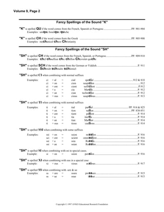 Sample 109-index-patterns-english-spelling-volume-09 | PDF
