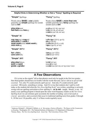 Sample 109-index-patterns-english-spelling-volume-09 | PDF