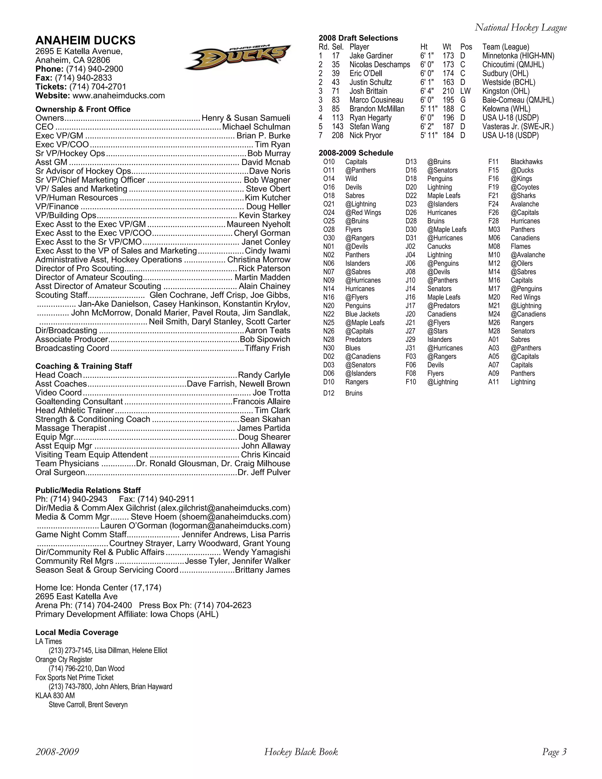 Hockey Black Book Sample | PDF