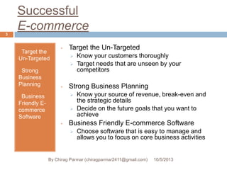 Ecommerce Today: Successes and Failures | PPTX