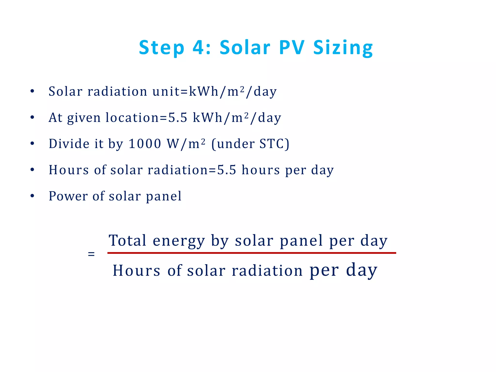 Design of solar pv system | PPT