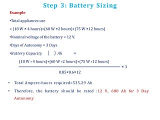 Design of solar pv system | PPT
