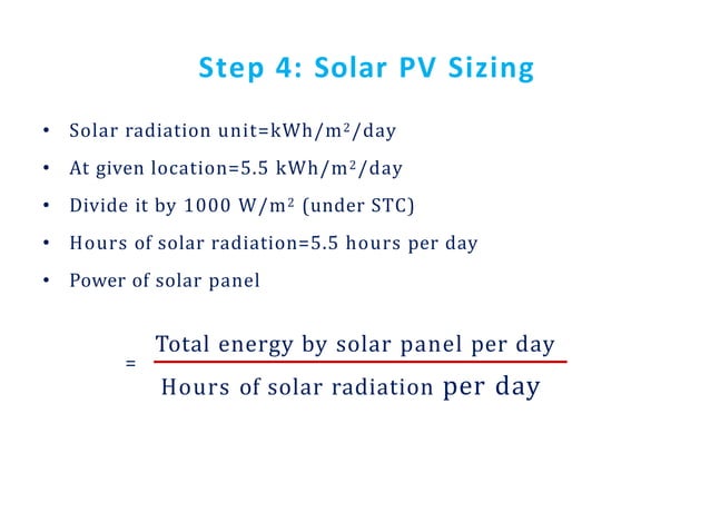 Design of solar pv system | PPT | Gas and Electric | Home Utilities