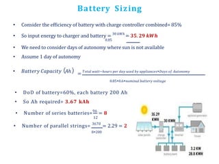 Design of solar pv system | PPT
