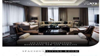 Sample flat of ats knightbridge sector 124 noida | PPTX