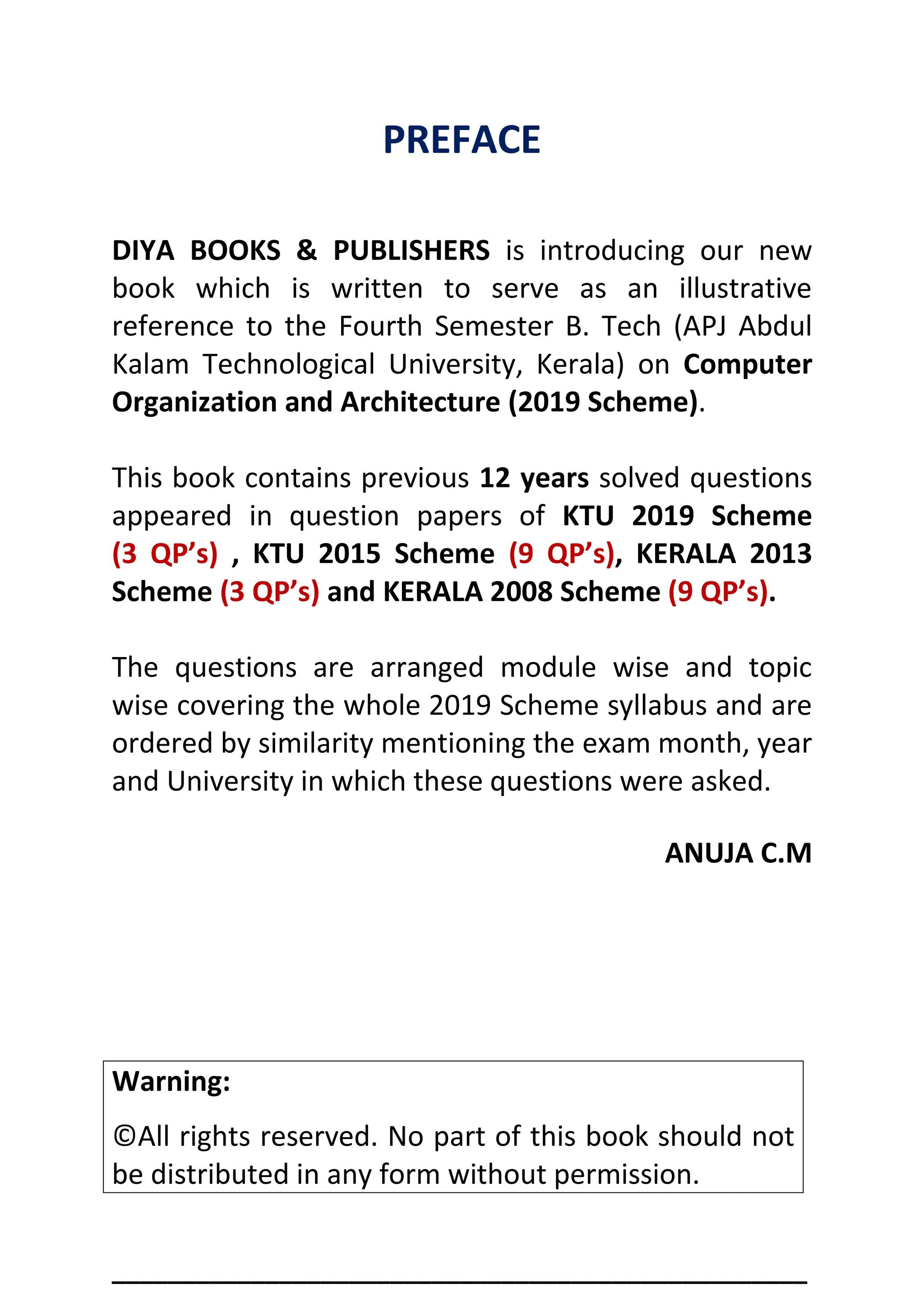 Computer organisation and architecturesn | PDF