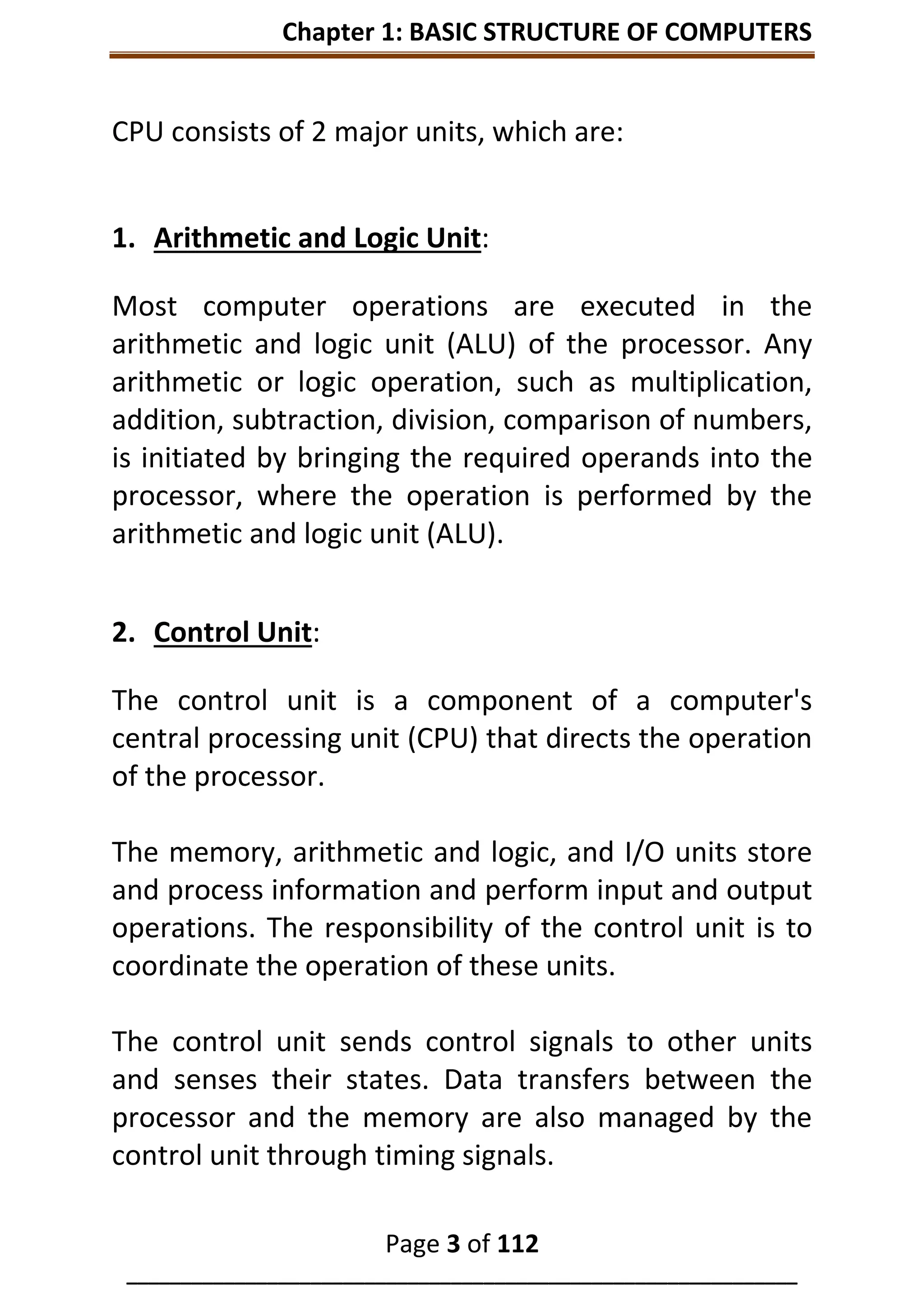 Computer organisation and architecturesn | PDF