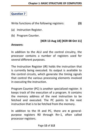 Computer organisation and architecturesn | PDF | Operating Systems ...