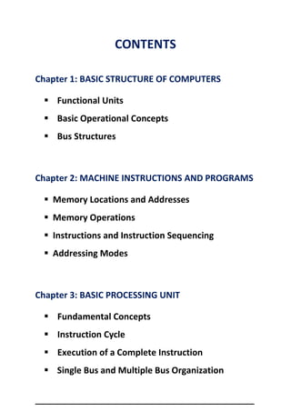 Computer organisation and architecturesn | PDF | Operating Systems | Computer Software and ...