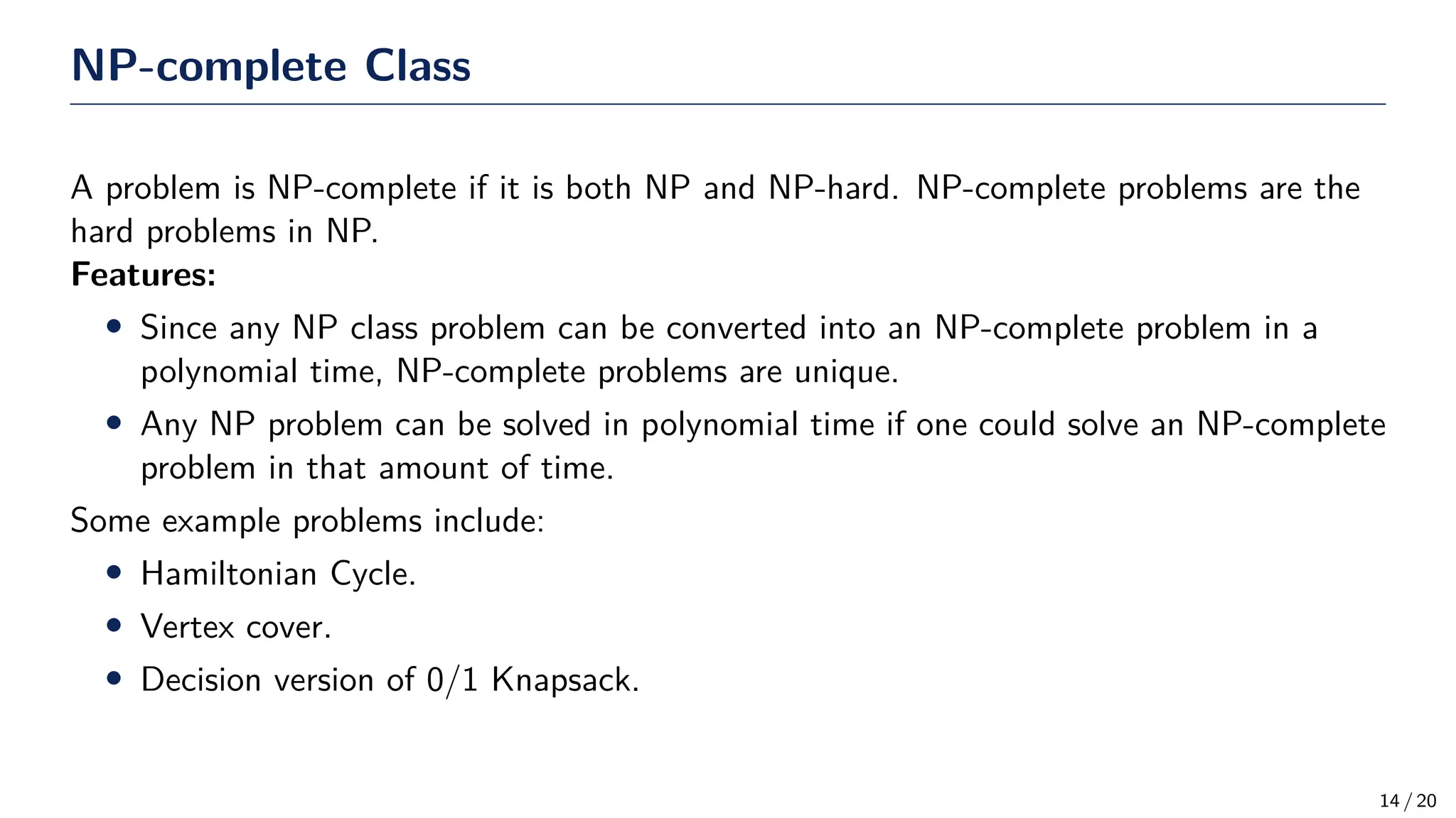 Complexity Class of Algorithm for Beginner | PDF