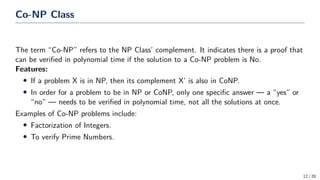Complexity Class of Algorithm for Beginner | PDF