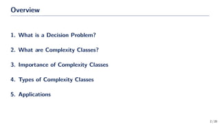 Complexity Class of Algorithm for Beginner | PDF