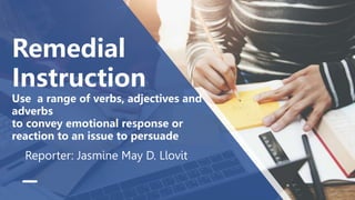 Sample-activities.pptx in remedial instruction. | PPTX