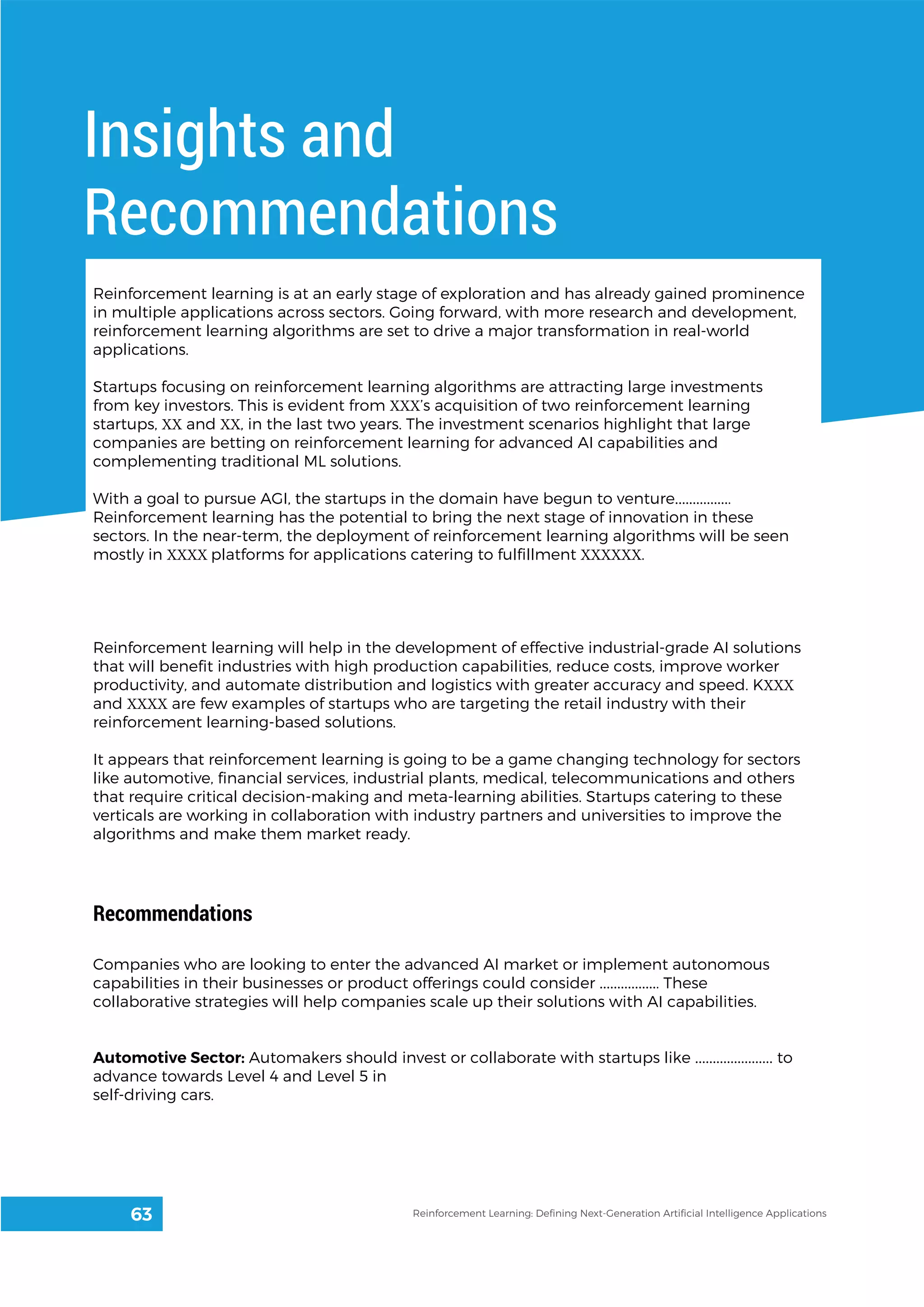 Reinforcement Learning- AI Track | PDF