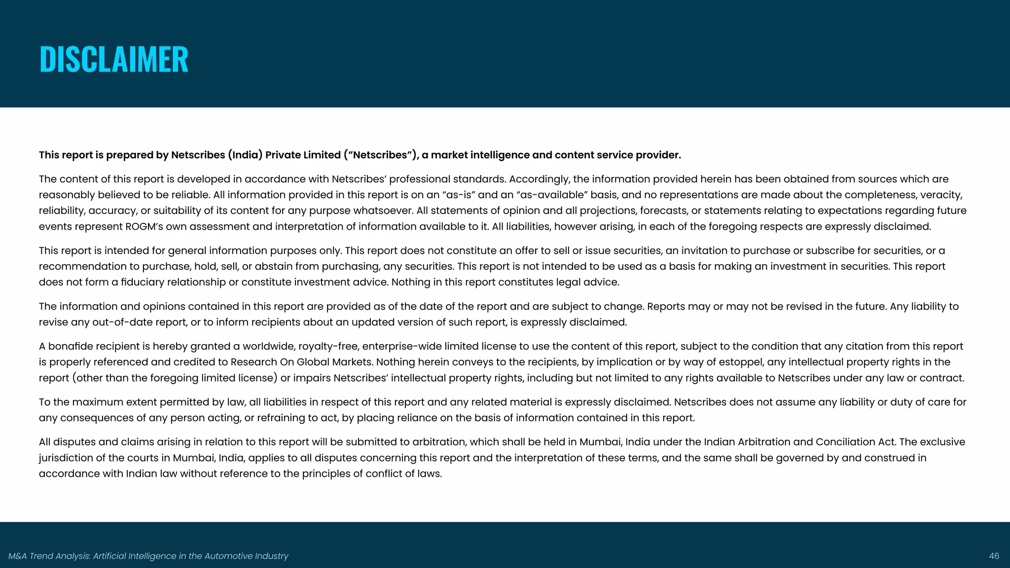Artificial Intelligence In The Automotive Industry - M&A Trend Analysis ...
