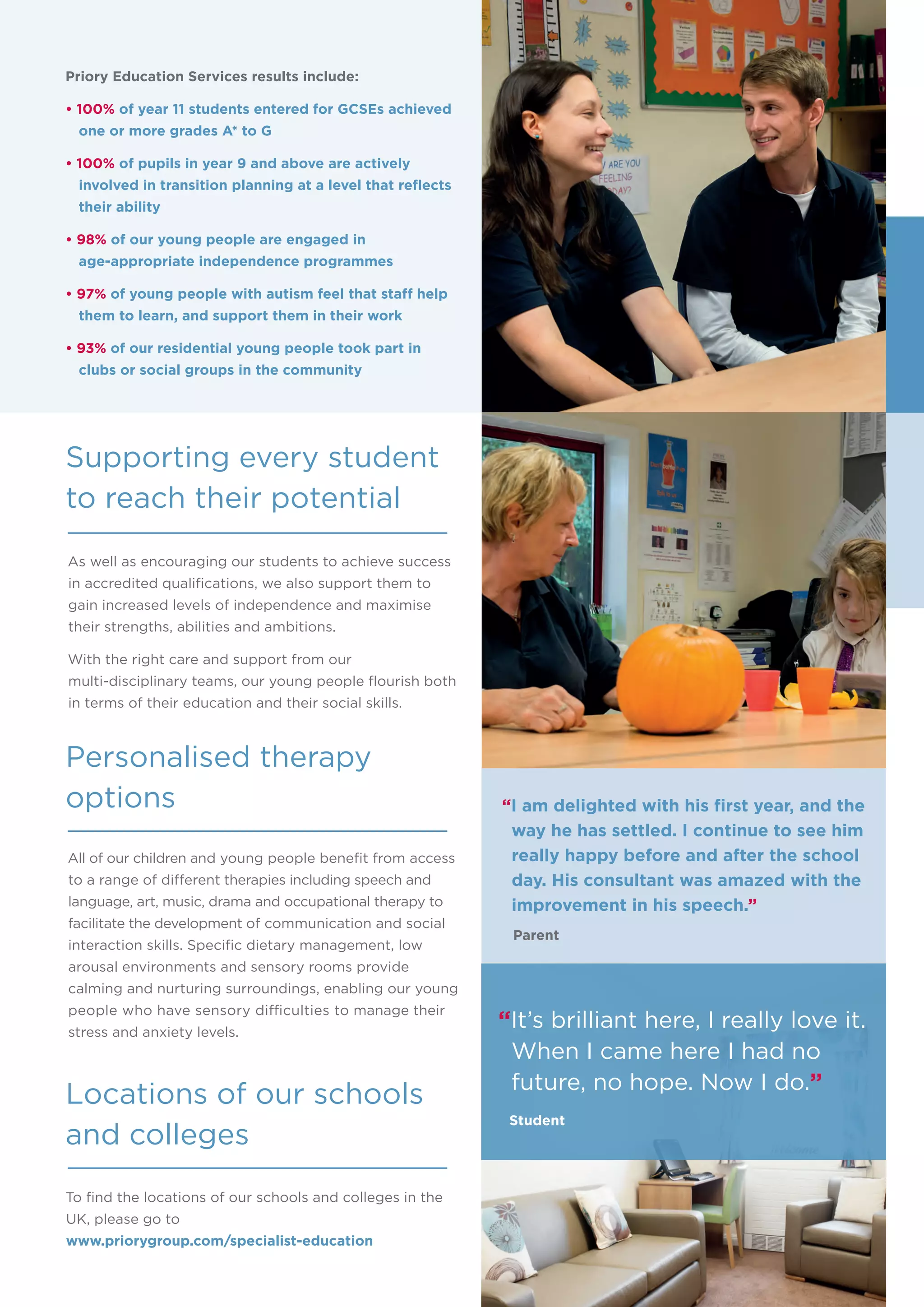 Sample Autism brochure | PDF