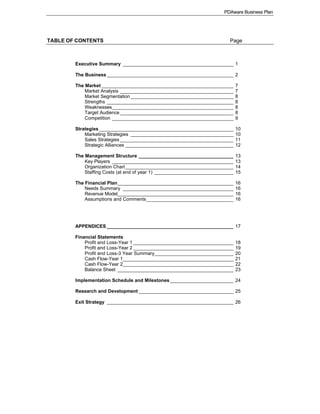 Sample business-plan | PDF