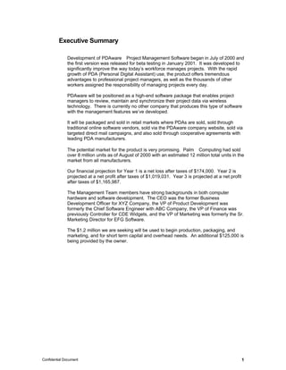 Sample business-plan | PDF