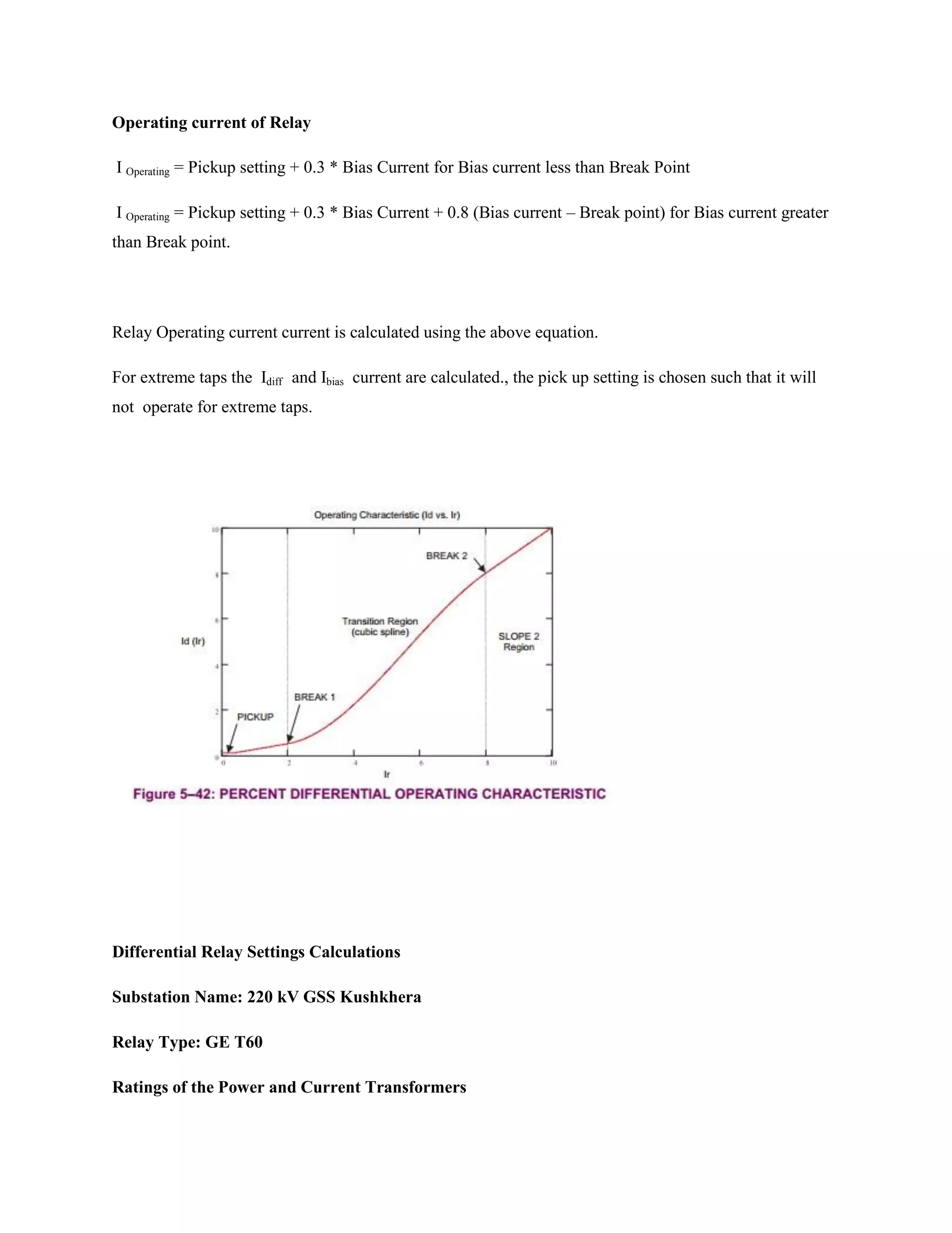 Sample calculation-for-differential-relays | PDF