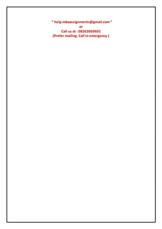 Sample case study - nibm 2 | DOCX | Educational Assessment | Education