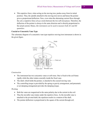 Full Chapter: Measurement of Voltage and Current | PDF