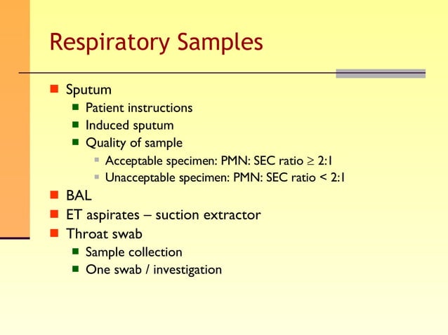 Sample Collection In Microbiology | PPT