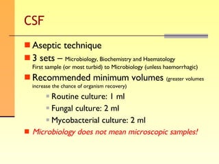Sample Collection In Microbiology | PPT
