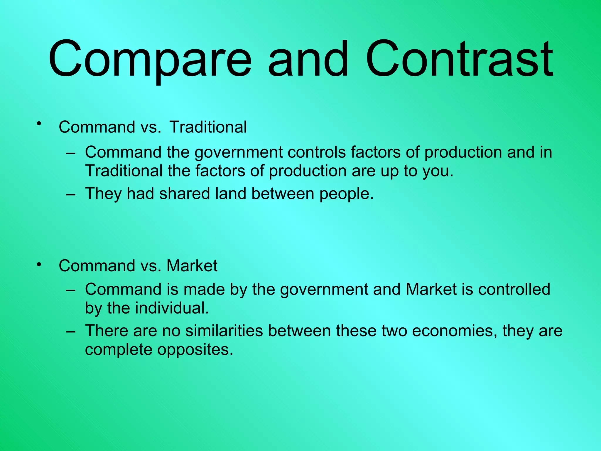 Sample Command Market | PPT