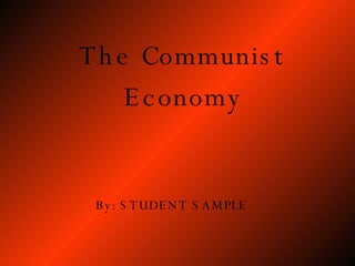 Sample Command Market | PPT