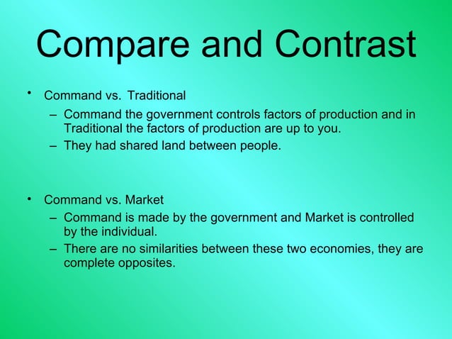 Sample Command Market | PPT