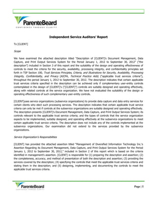 Sample - Corporate Report | DOCX